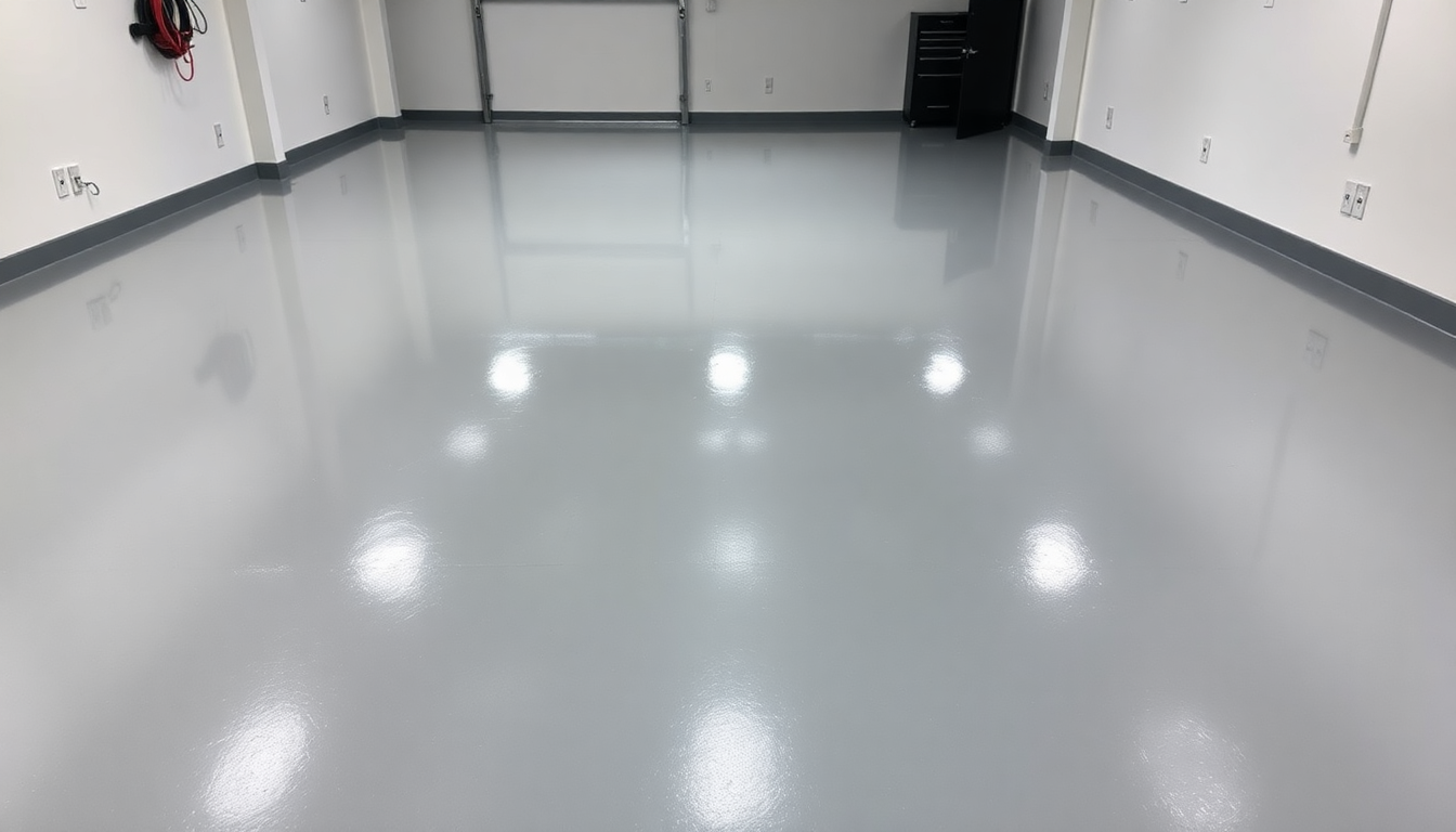 Transform Your Space with Epoxy Central's Polyaspartic Floor Coating