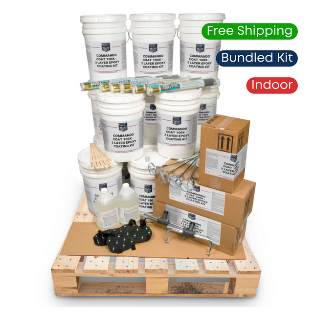 Commando Coat 100X - 2 Layer Epoxy Coating System – Epoxy Central